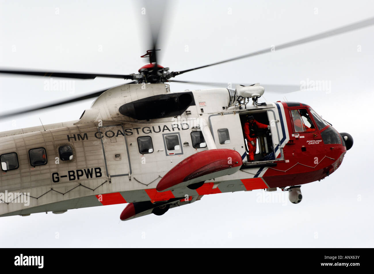 The coastguard helicopter sea king Solent callsign romeo Juliet rescue ...