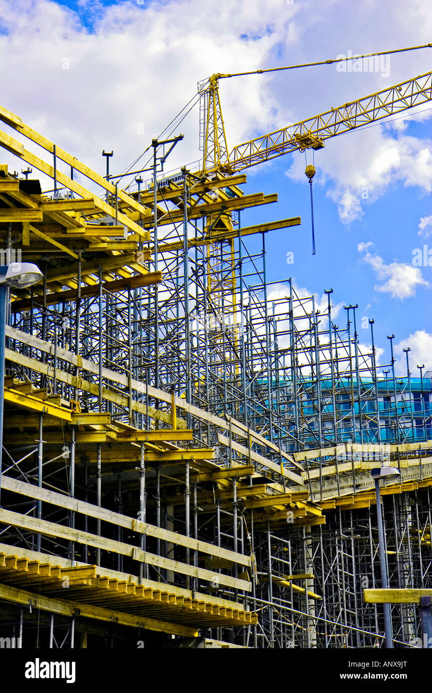Construction Site, Almere, Netherlands Stock Photo - Alamy