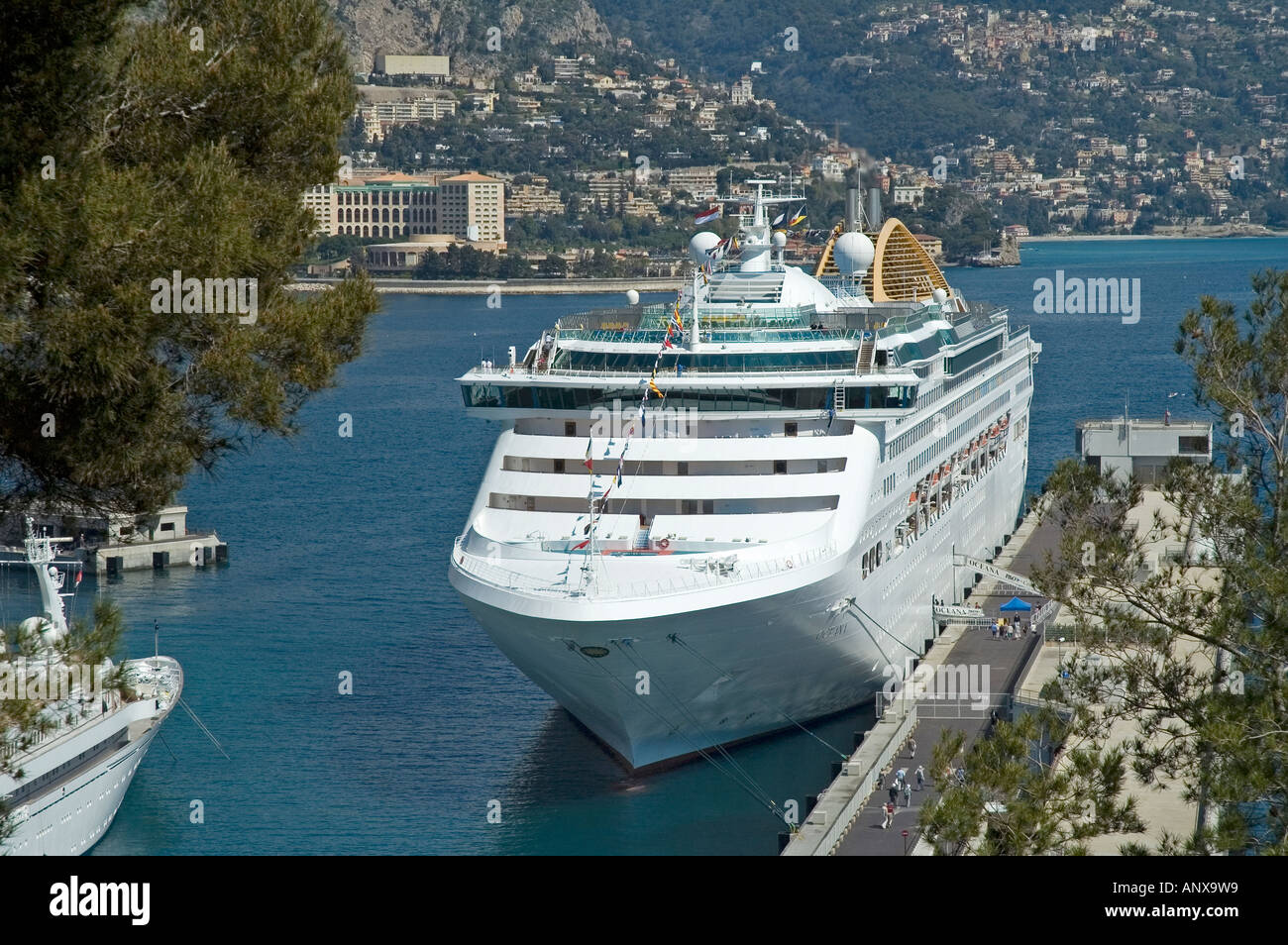 A horizontal picture showing the P O Cruise Liner Oceana at the new ...