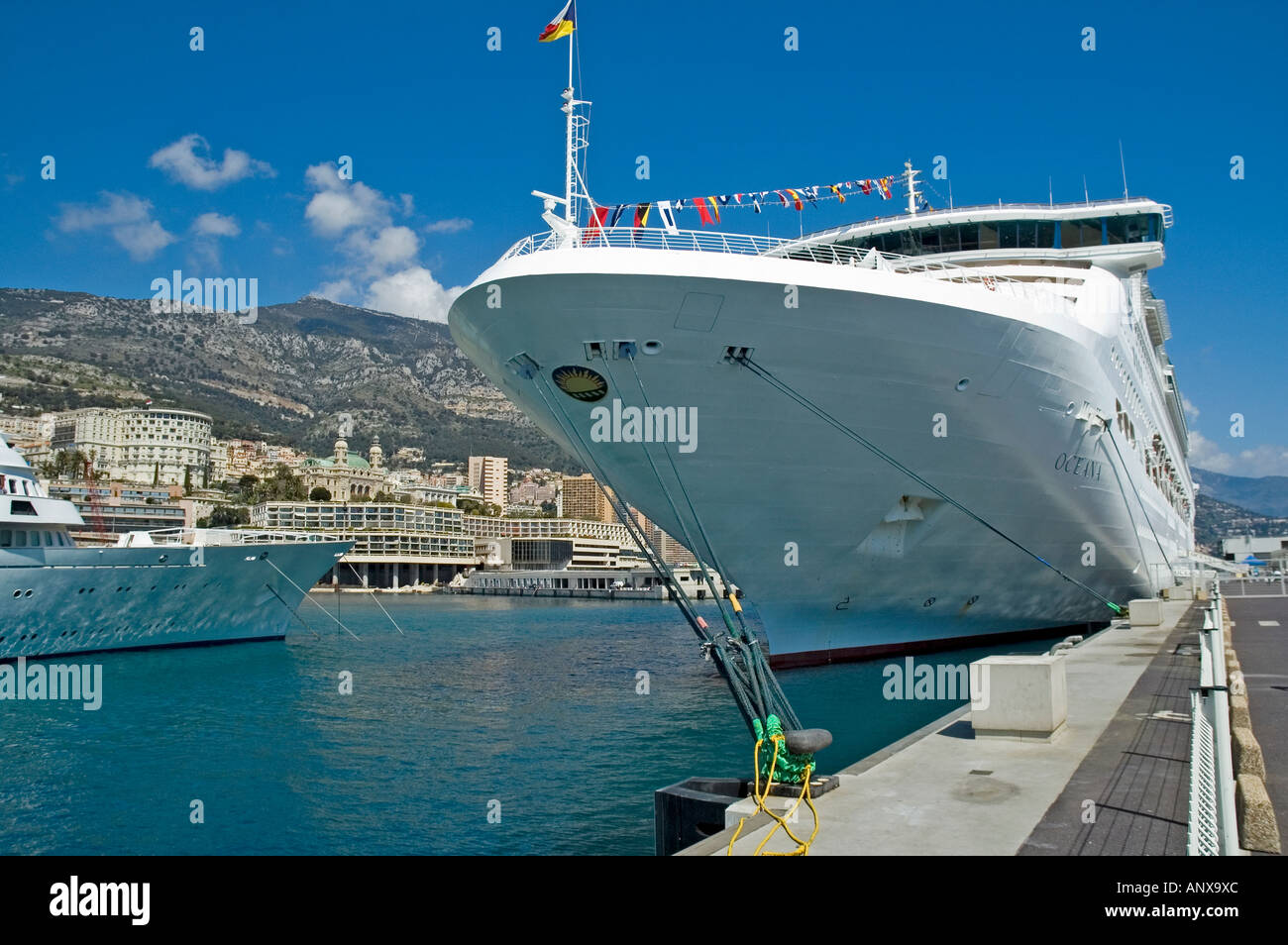 A horizontal picture showing the P O Cruise Liner Oceana at the new ...
