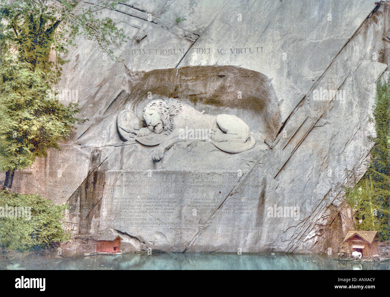 Lion of lucerne hi-res stock photography and images - Alamy