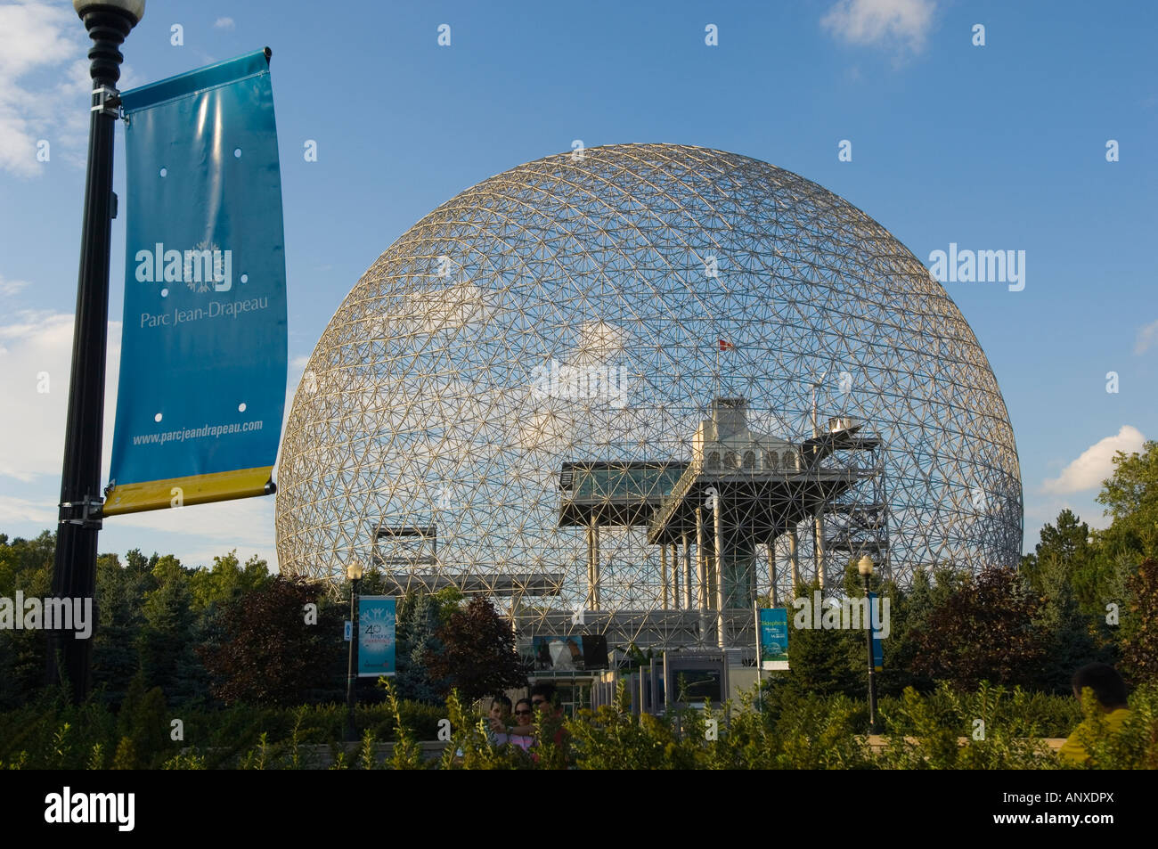 The biosphere dome Montreal Quebec Canada Stock Photo - Alamy