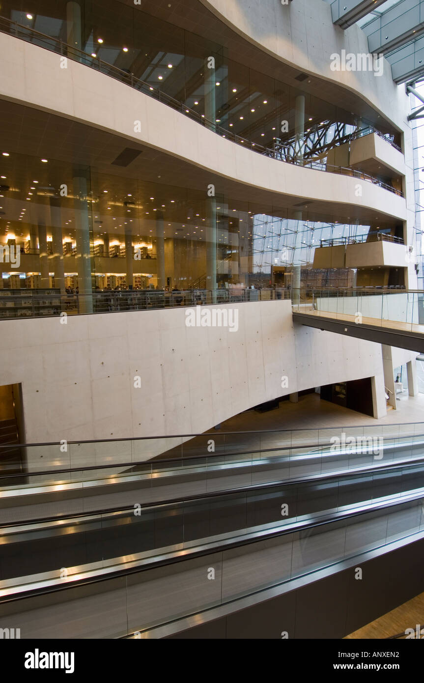 Denmark Copenhagen Black Diamond library Stock Photo - Alamy