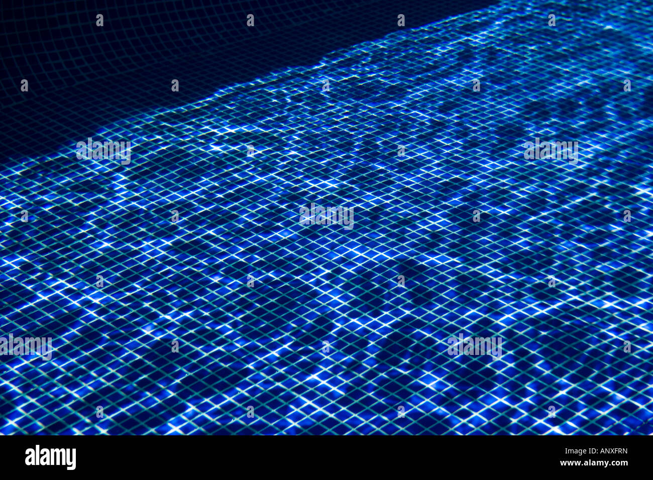 Light reflections at the bottom of a swimming pool Stock Photo - Alamy