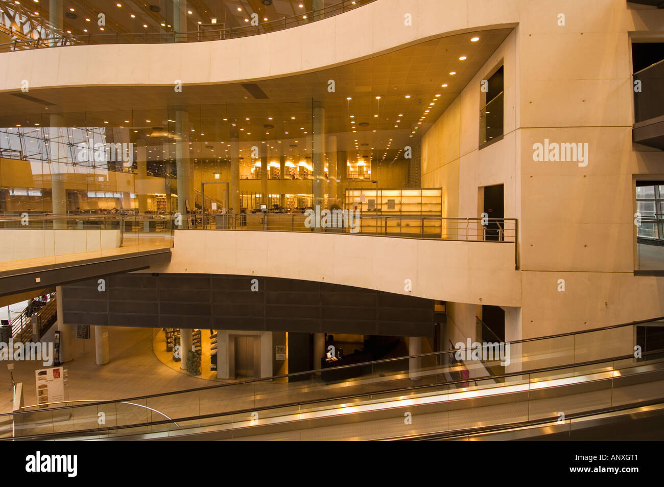 Denmark Copenhagen Black Diamond library Stock Photo - Alamy