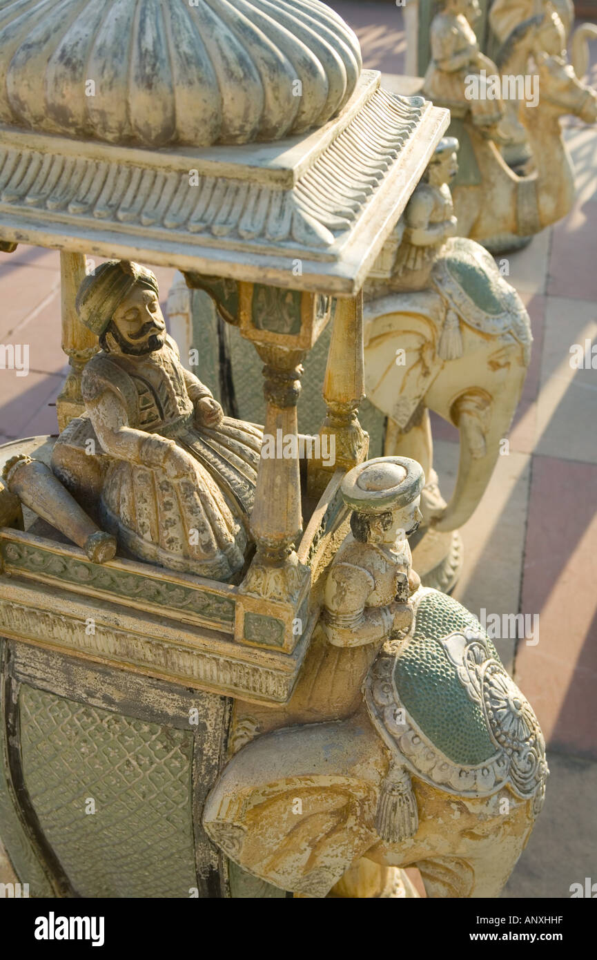 INDIA, Rajasthan, Jaipur: Large Outdoor Indian Themed Chess Set / Jai ...
