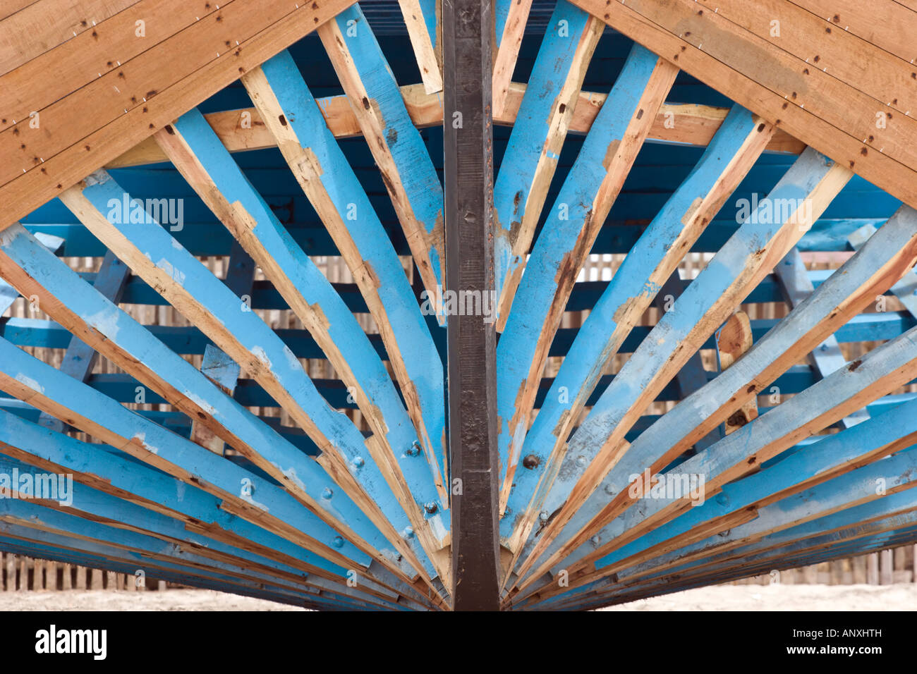 boat construction Pimental Peru Stock Photo - Alamy