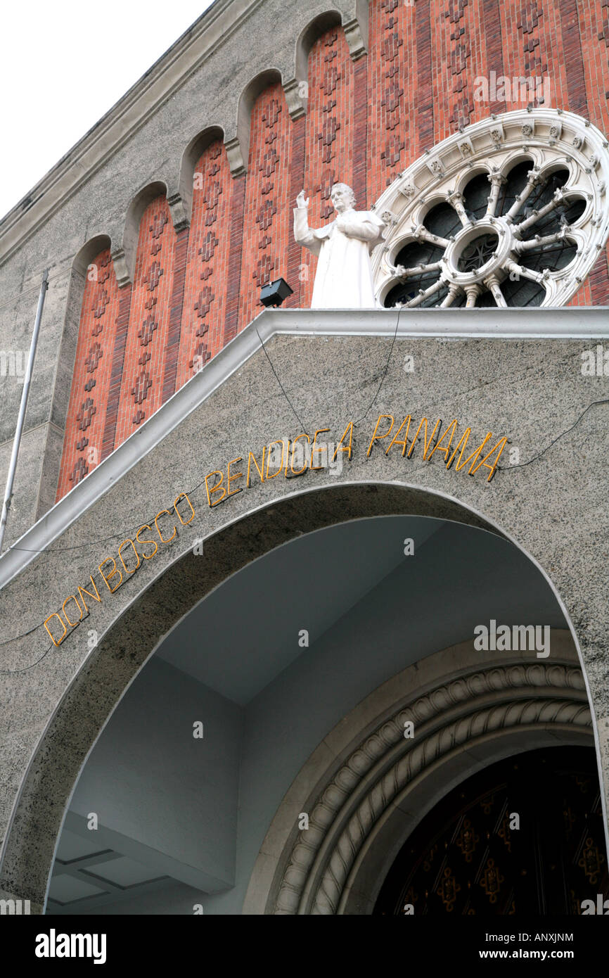 Don Bosco Basilic of Panama City at the Calidonia area Stock Photo - Alamy