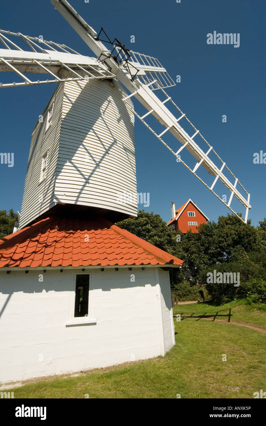 Thorpeness windmill in the county of Suffolk England Stock Photo - Alamy