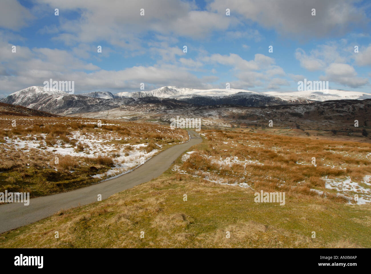 Carneddau Mountain Snowdonia Stock Photo - Alamy