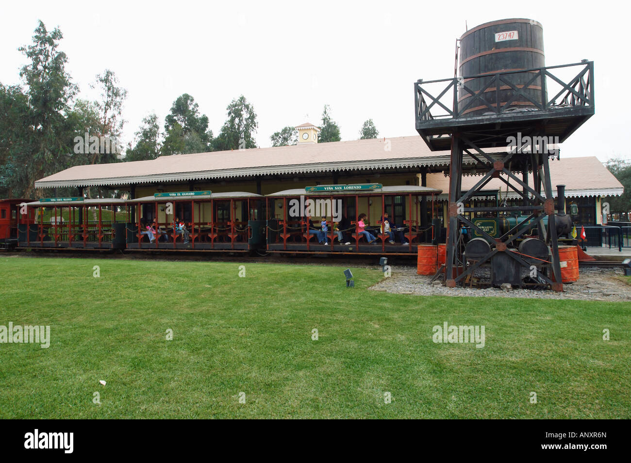 Classical train station Stock Photo - Alamy