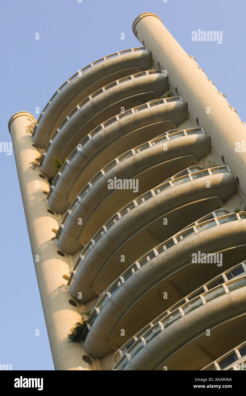INDIA, Mumbai (Bombay): Colaba Area Architecture: Buckley Court ...