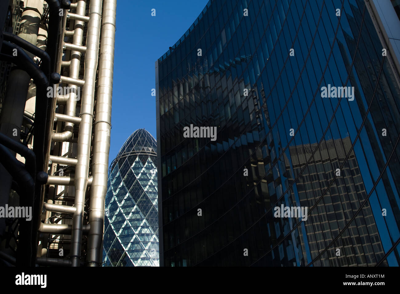 Iconic office buildings in the City of London Stock Photo - Alamy