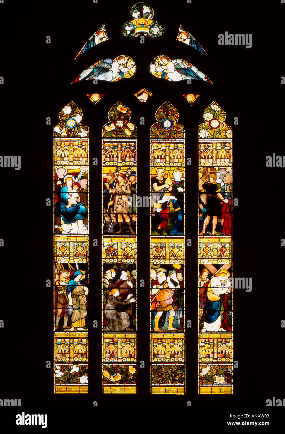 Holy rude stained glass hi-res stock photography and images - Alamy