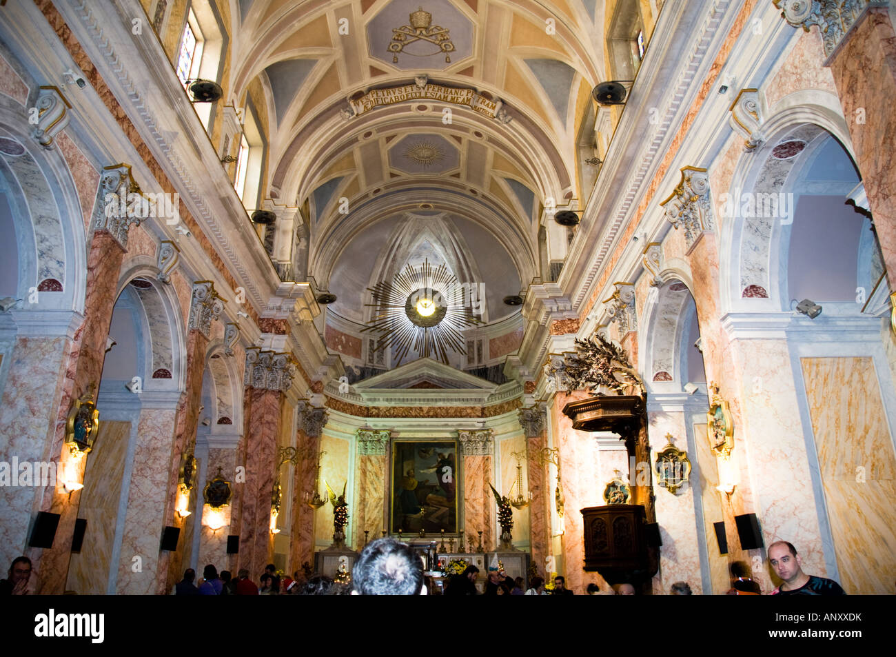 Inside St. Peter's Church Stock Photo - Alamy