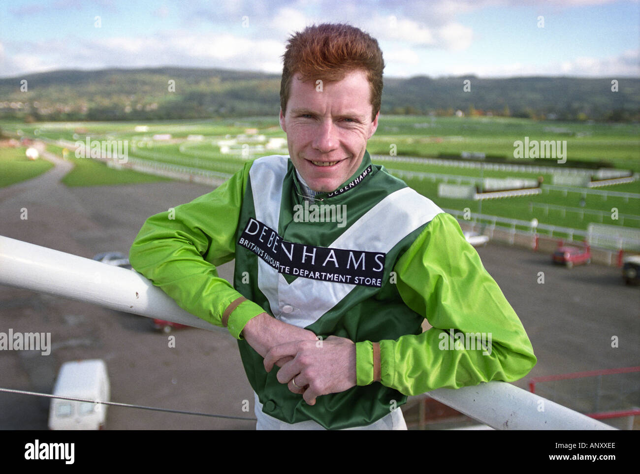 JUMP JOCKEY MICK FITZGERALD PICTURED AT CHELTENHAM RACECOURSE IN OCT ...
