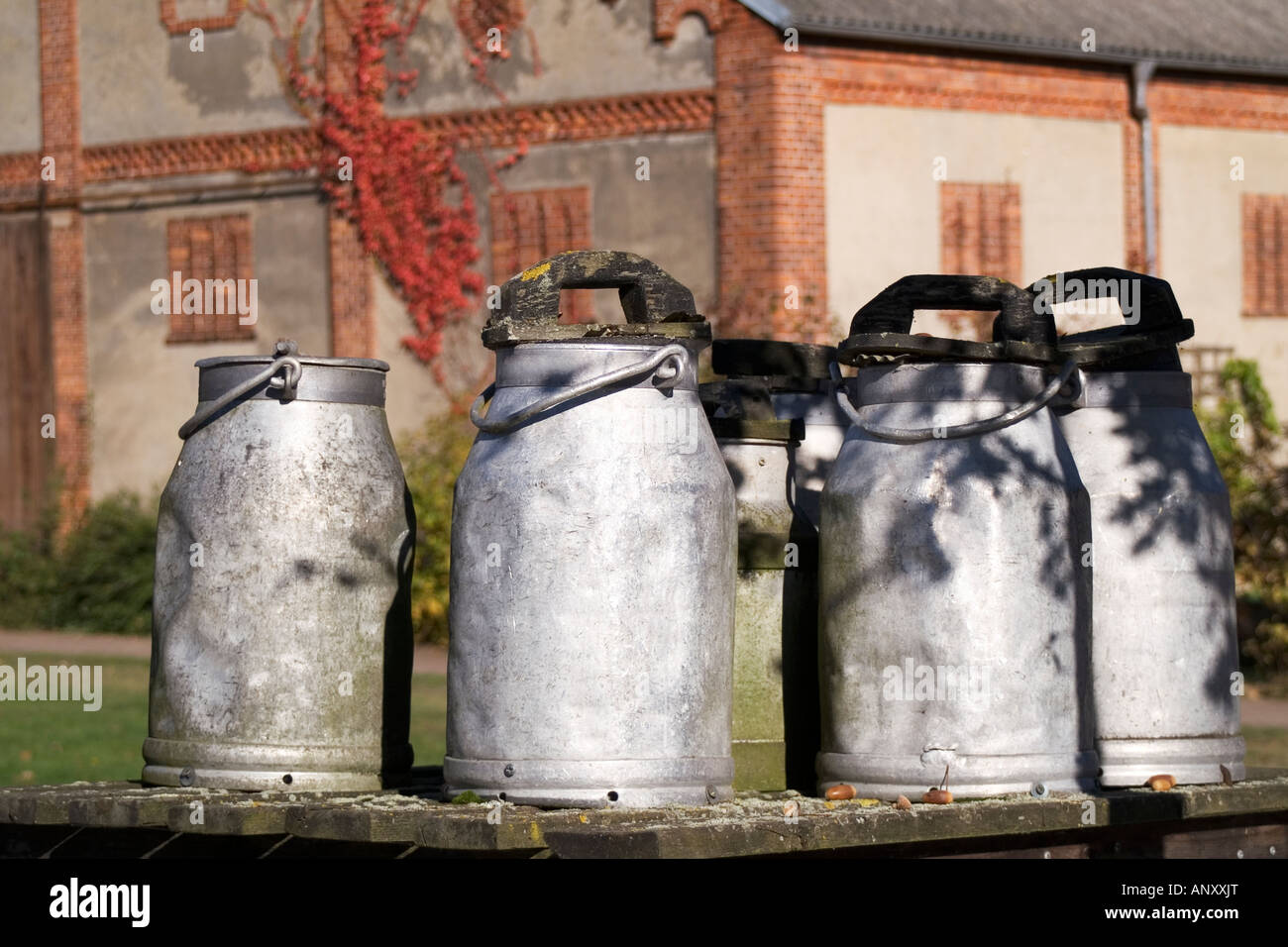 Silver milk can hi-res stock photography and images - Alamy