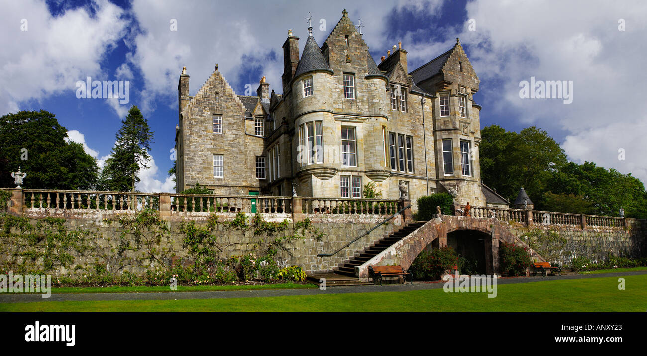 The Library Of The Dunrobin Castle High Resolution Stock Photography ...