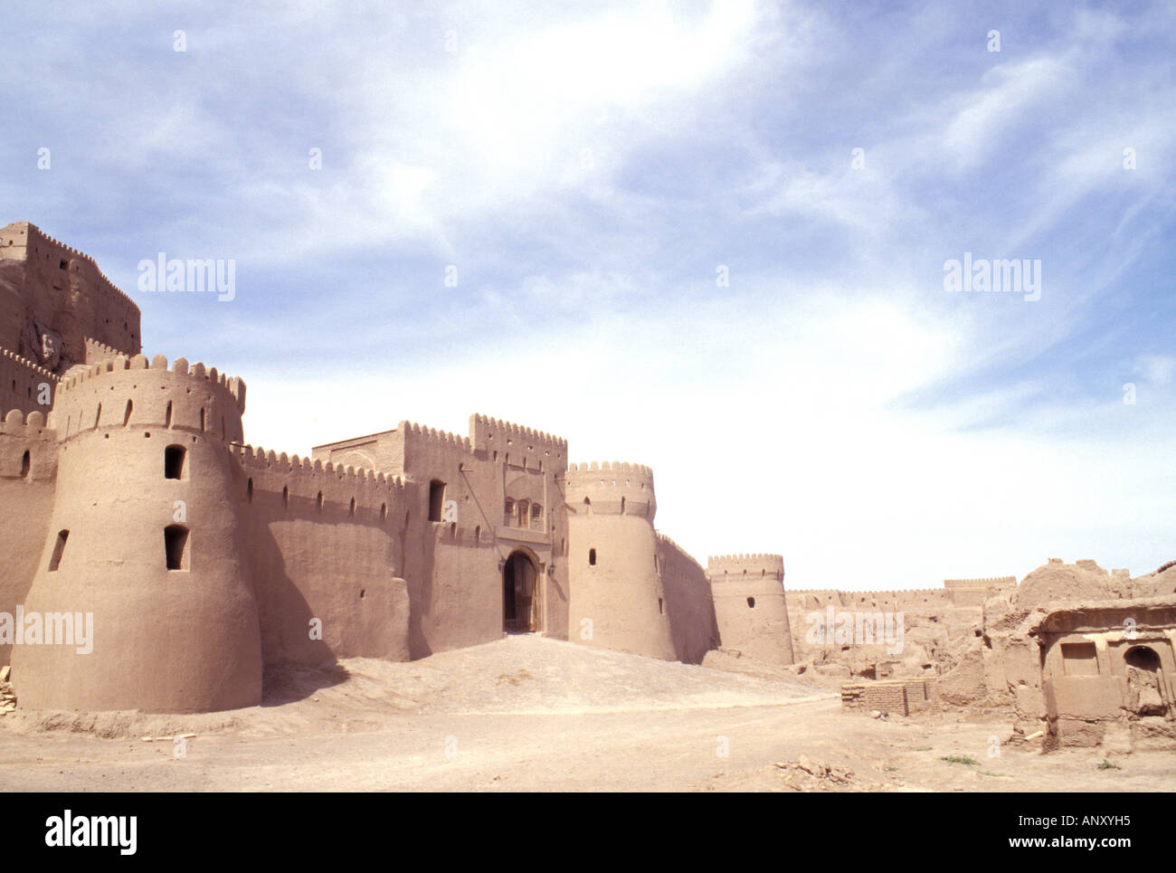 Asia, Middle East, Iran, Bam. Fortifications Stock Photo - Alamy