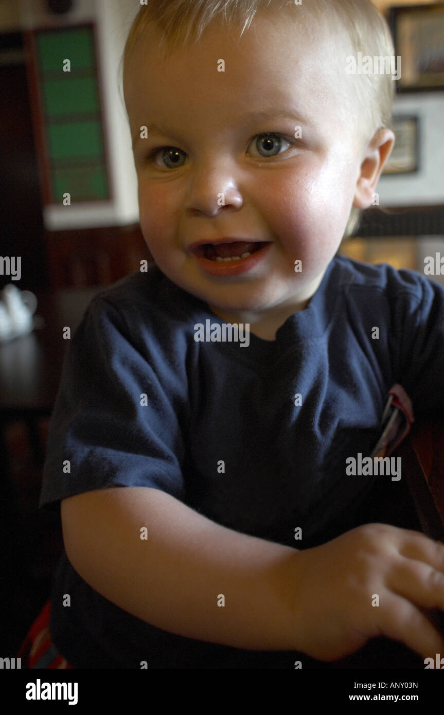 Year old boy smiles hi-res stock photography and images - Alamy