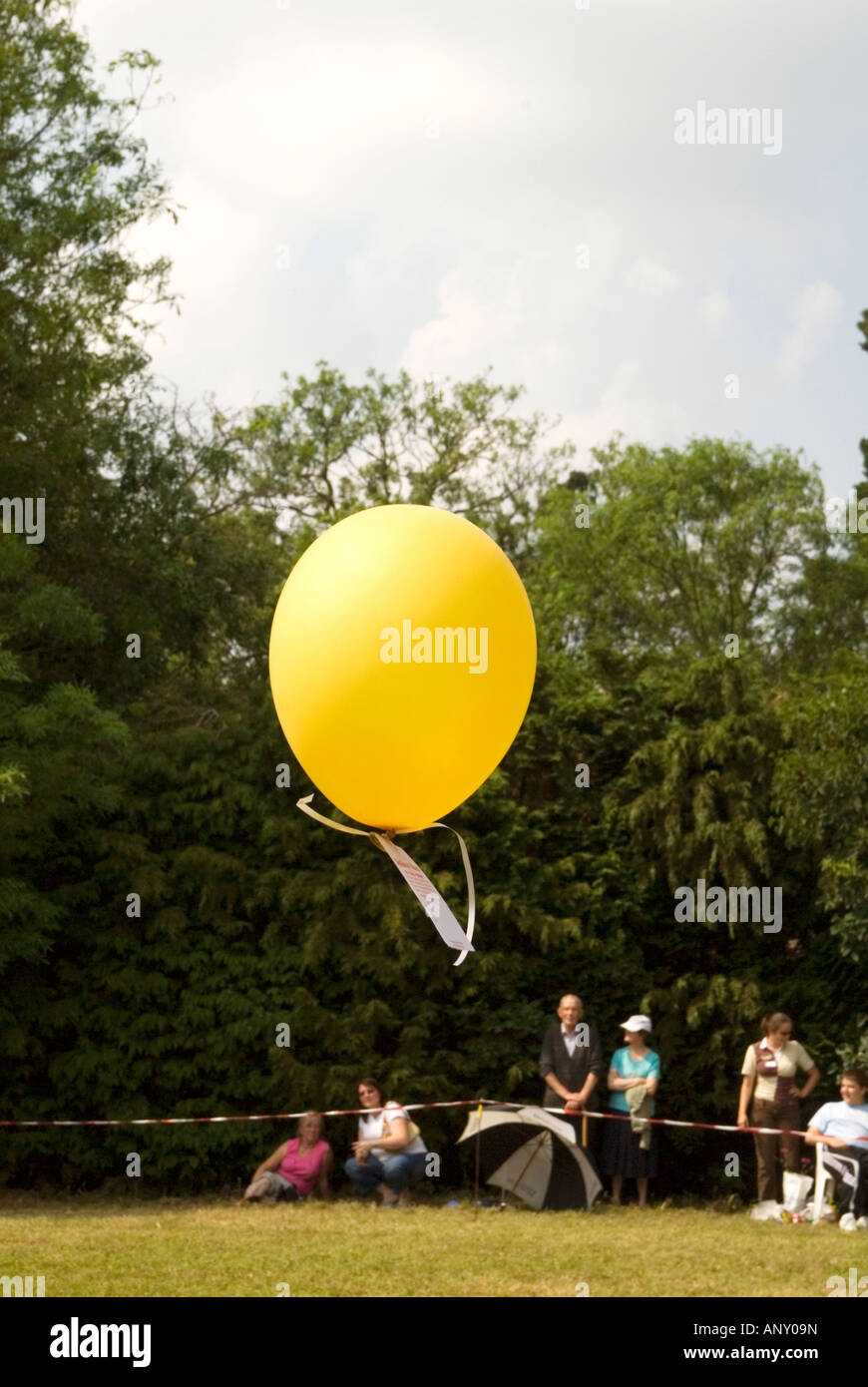 balloon at english summer fete Stock Photo - Alamy