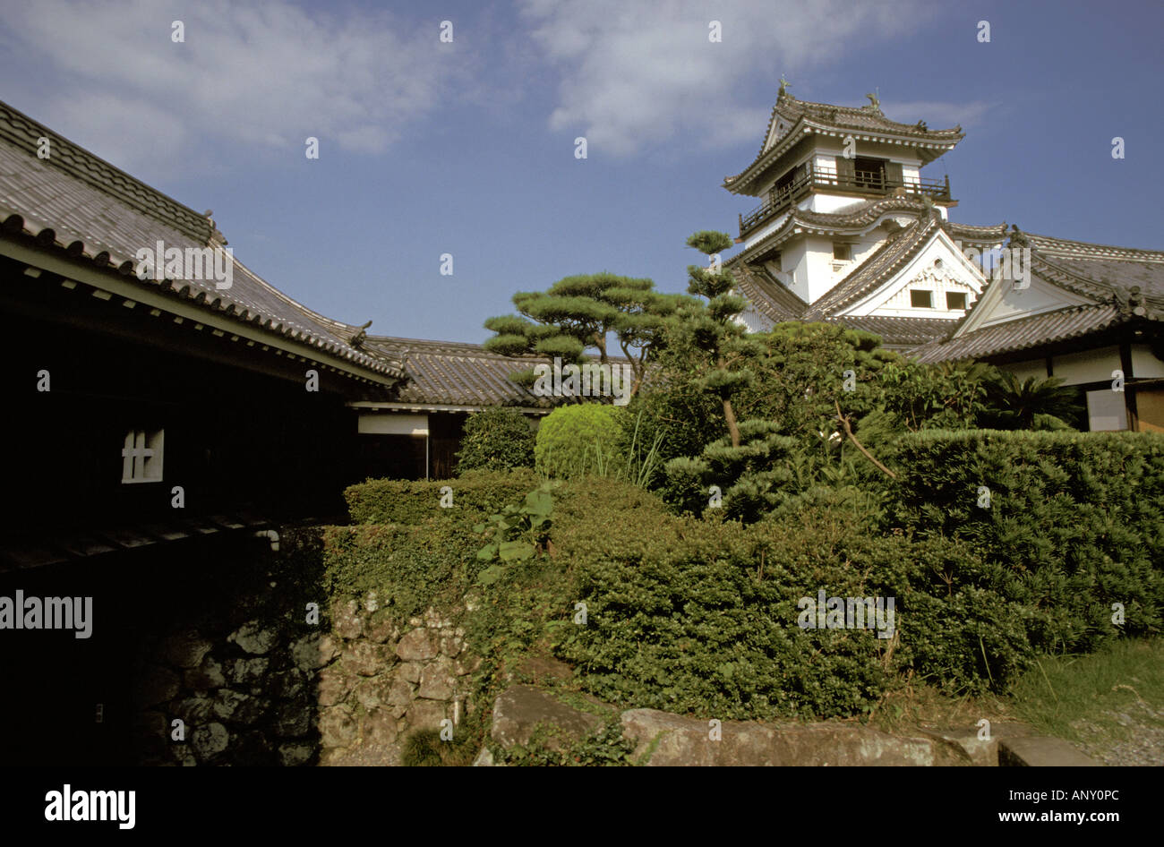 Asia, Japan, Shikoku. Kochi Castle Stock Photo - Alamy