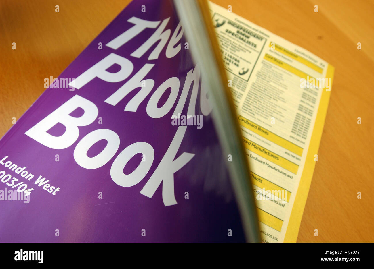 Telephone directory book hi-res stock photography and images - Alamy