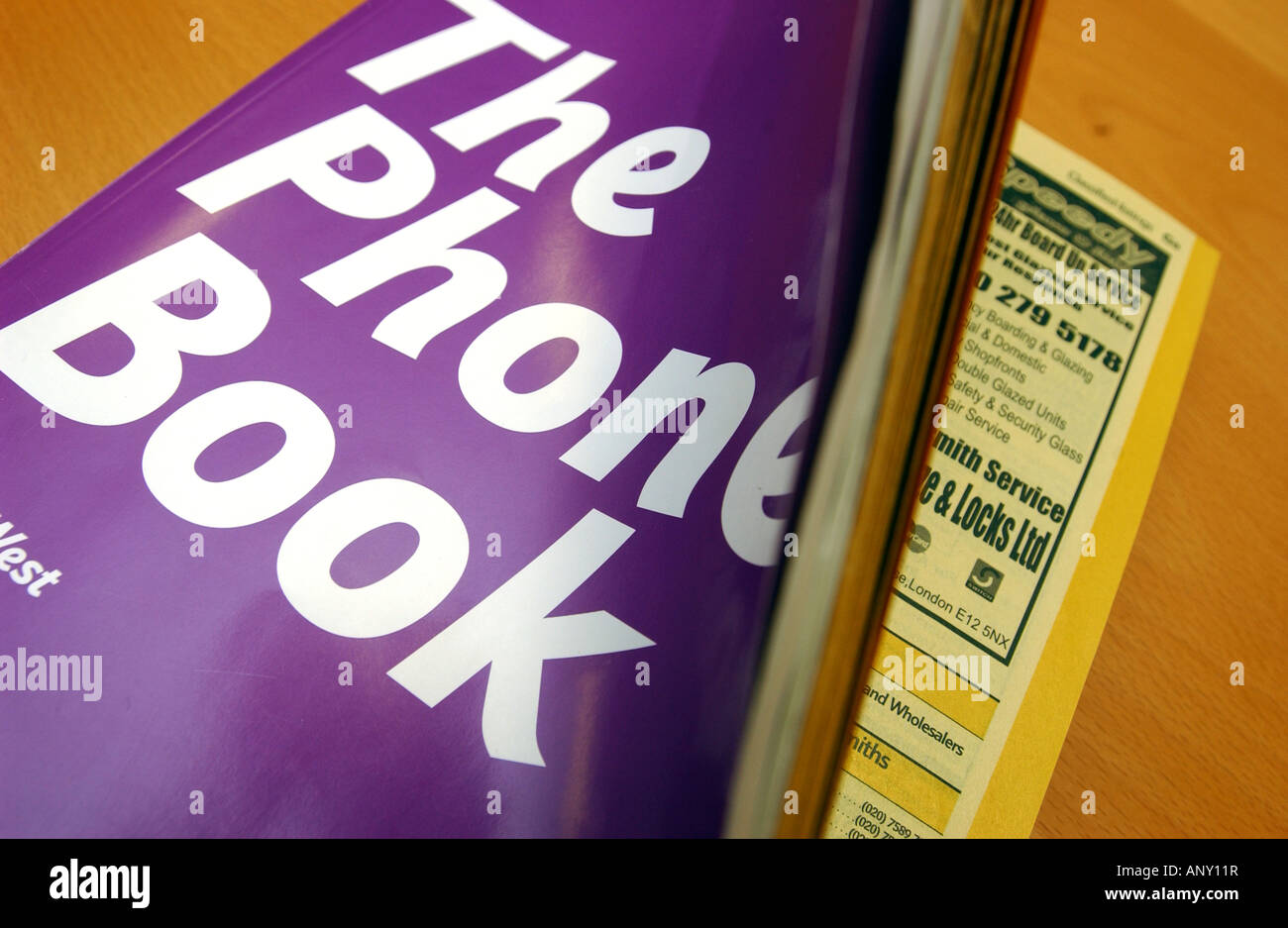 Telephone directory book hi-res stock photography and images - Alamy