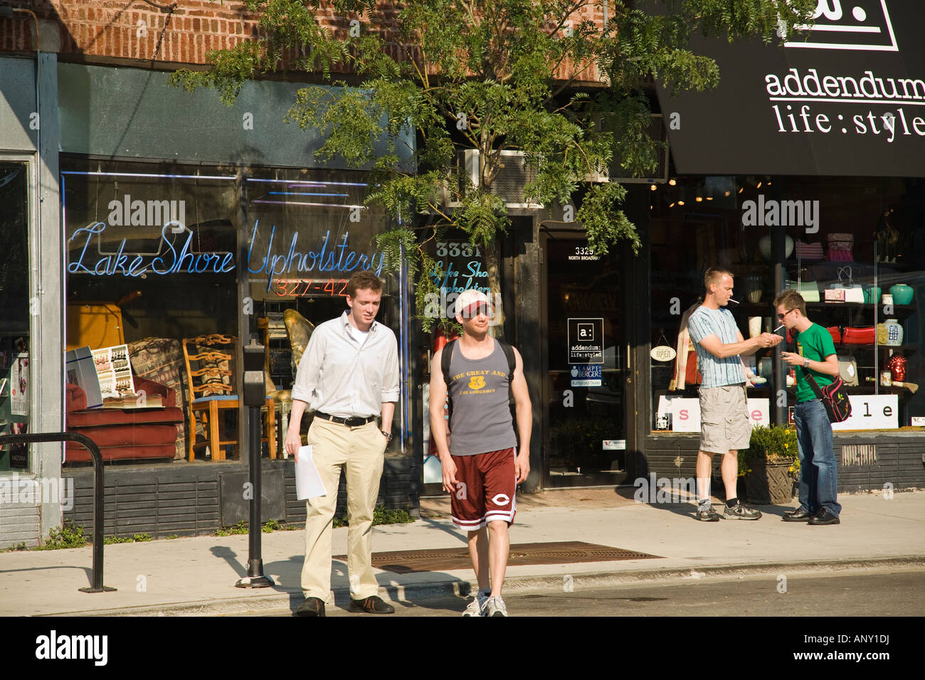 Chicago halsted street hi-res stock photography and images - Alamy