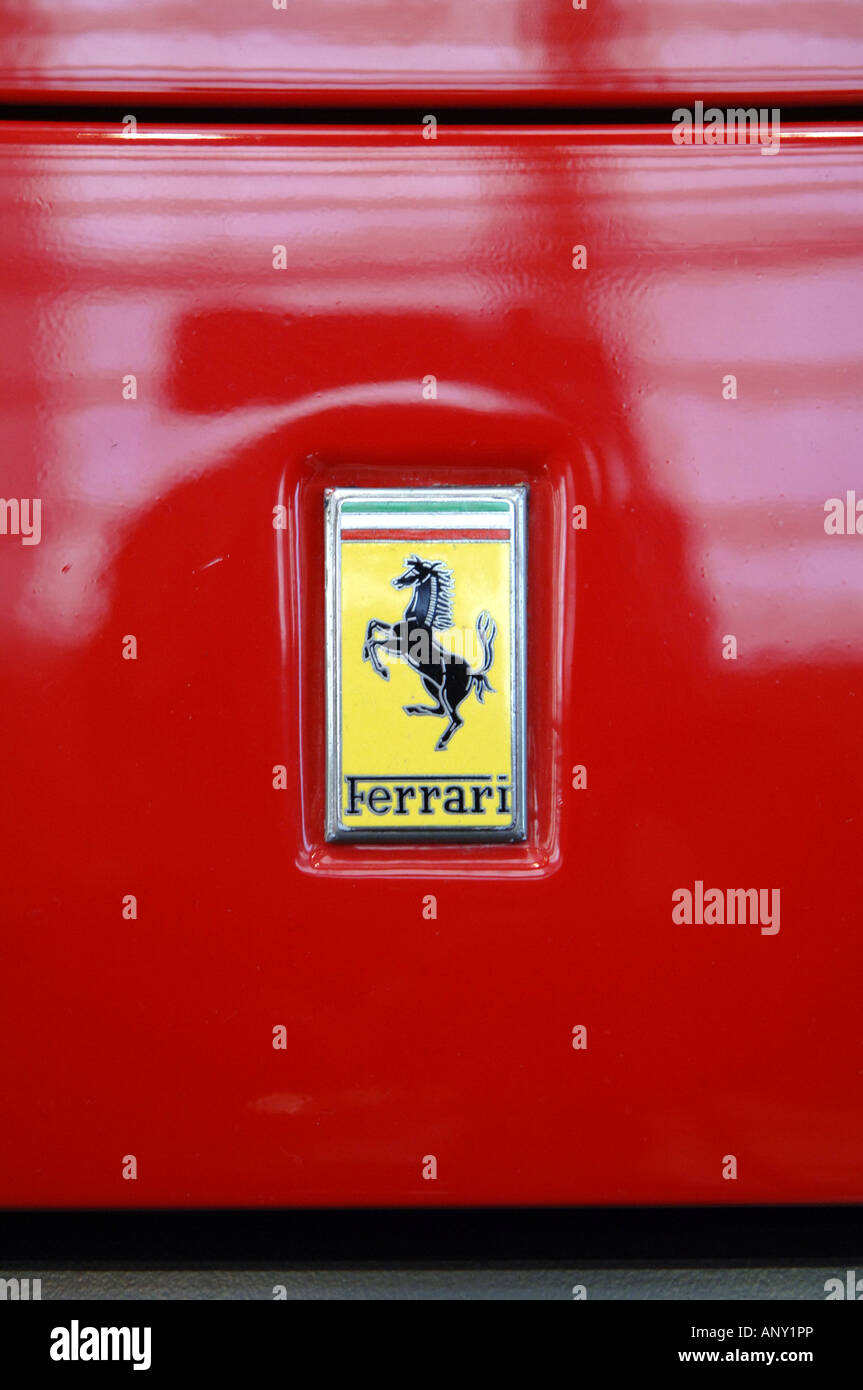 Ferrari logo Maranello Italy 22 07 2006 Stock Photo - Alamy