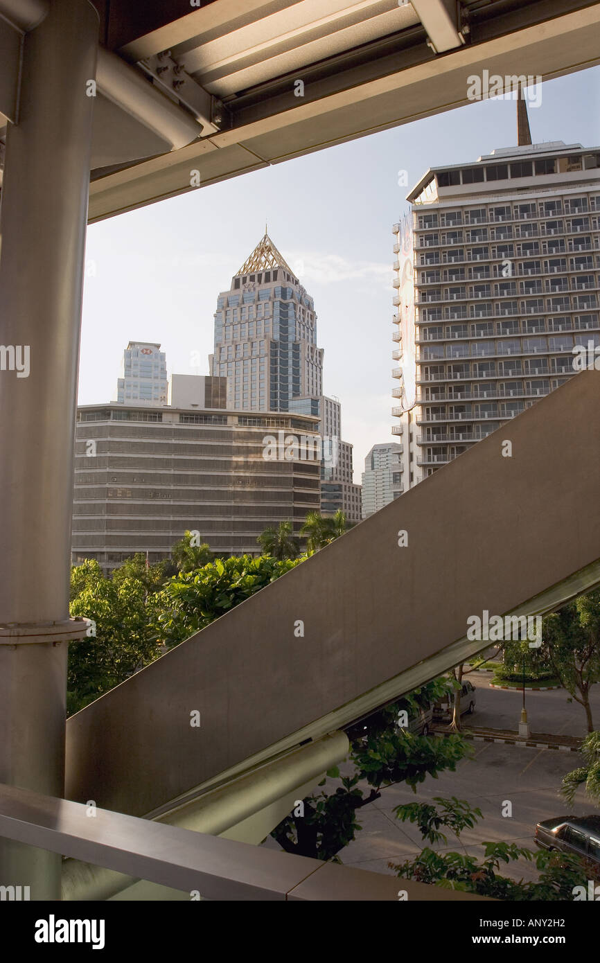 Asia, Thailand, Bangkok, New architecture in Silom area Stock Photo - Alamy