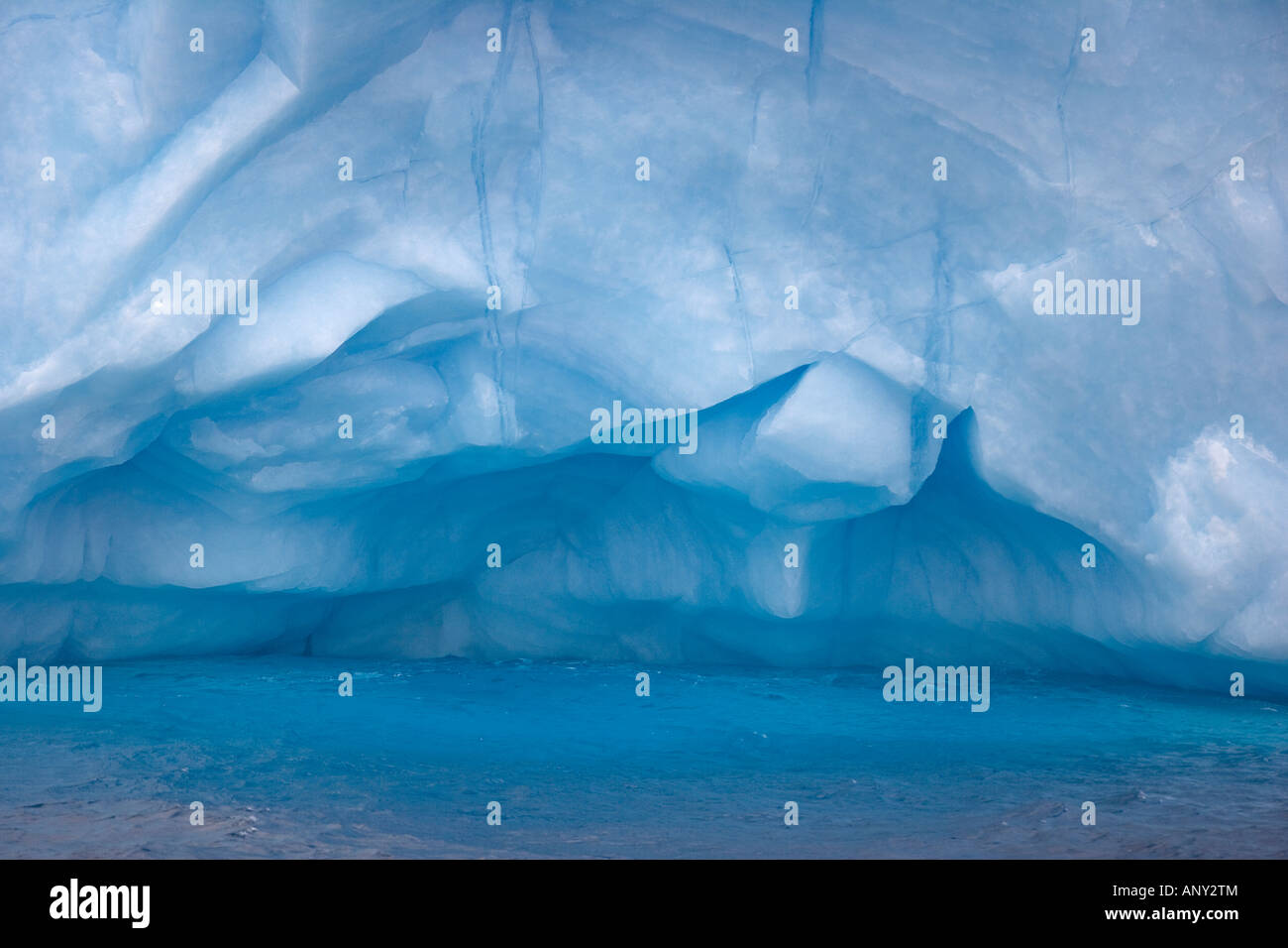 Antarctica, Antarctic Peninsula. The constant melting, refreezing and ...