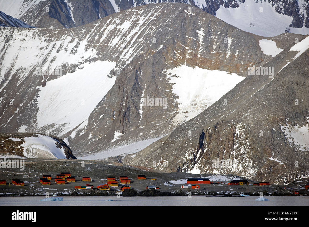 Antarctica, Antarctic Peninsula, Hope Bay. The Argentine scientific ...
