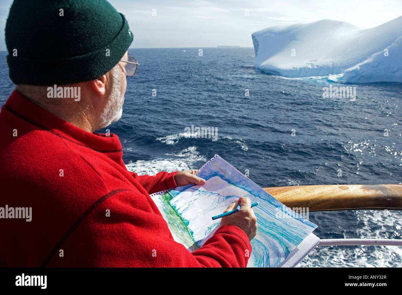 Antarctica, Antarctic Penisula, Antarctic Sound. Sailing through the ...