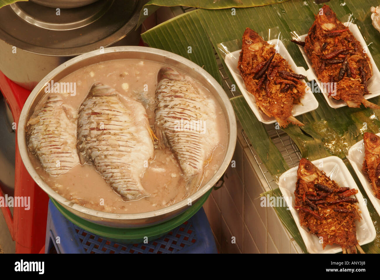 Asia, Thailand, Khon Kaen, Fish Stock Photo - Alamy