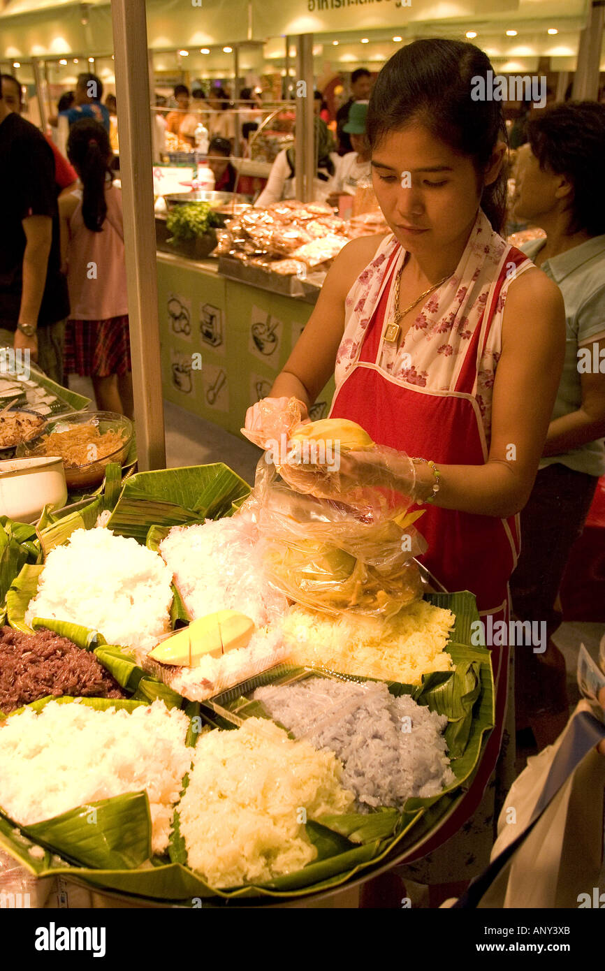 Sticky rice bangkok hi-res stock photography and images - Alamy