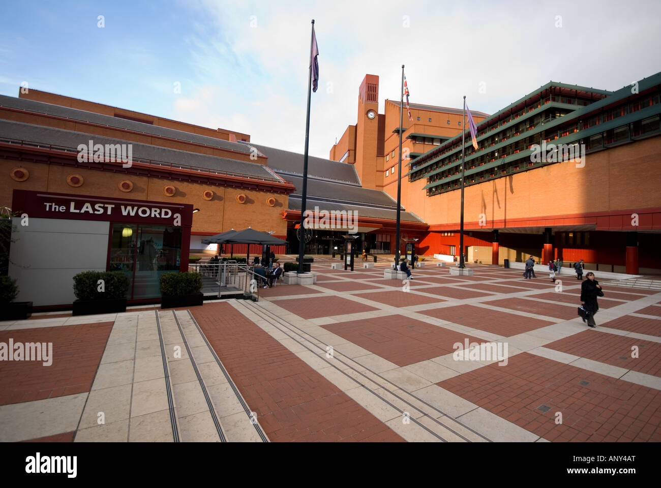 British Library outside London Stock Photo - Alamy