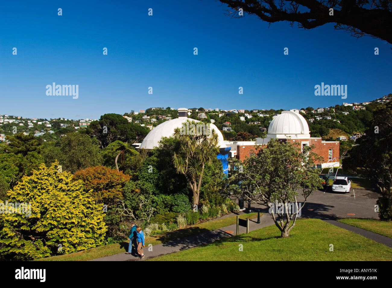 New Zealand, North Island, Wellington. Carter Observatory and ...