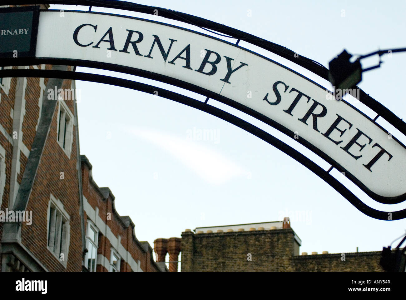 Carnaby Street Sign Arch London High Resolution Stock Photography and ...