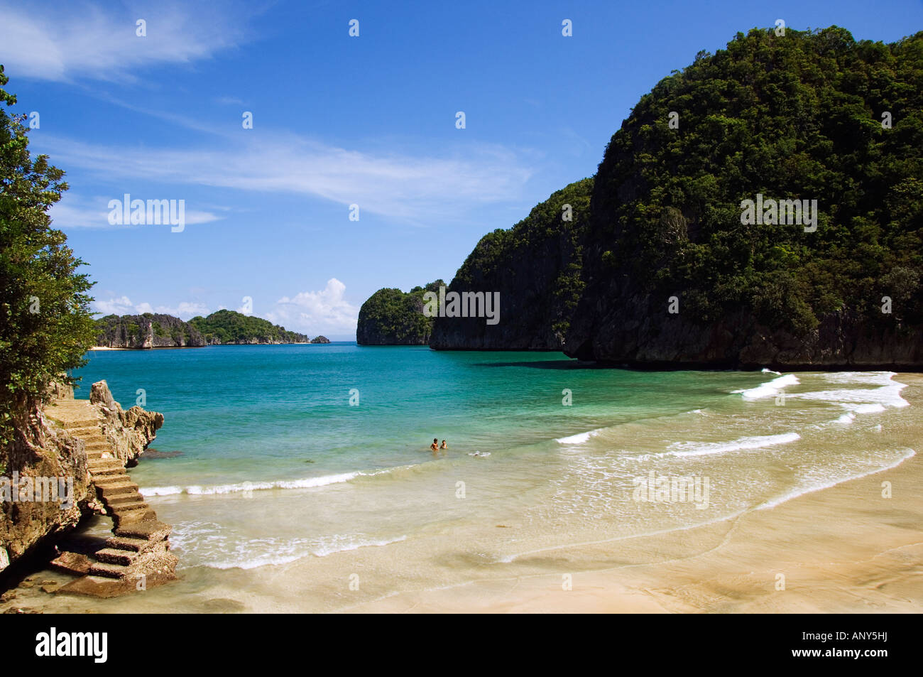 Philippines, Luzon Island, Bicol, Camarines Sur. Caramoan National Park ...