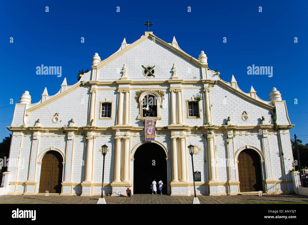 Philippines, Luzon Island, Ilocos Province, Vigan City. St Paul's ...