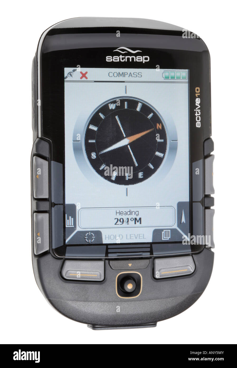 Satellite navigation device compass Stock Photo - Alamy