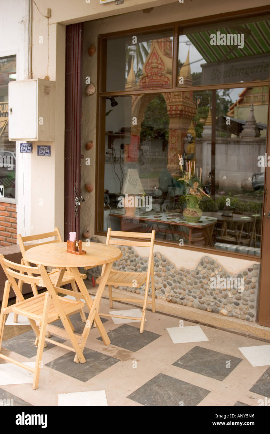 Laos, Vientiane, Restaurant Stock Photo - Alamy