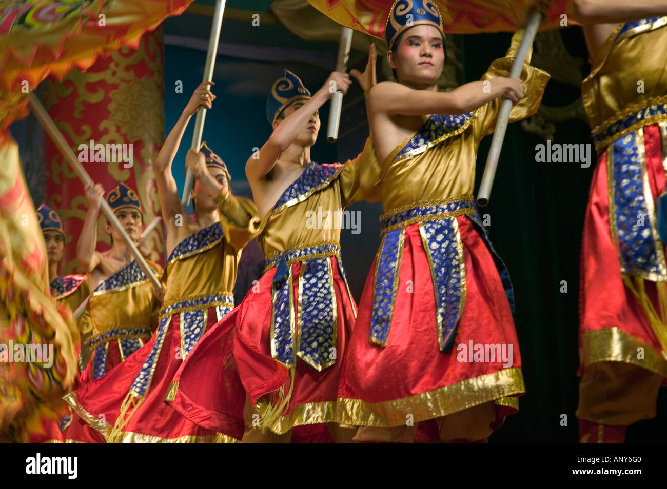 Cultural show Xi an China Stock Photo - Alamy