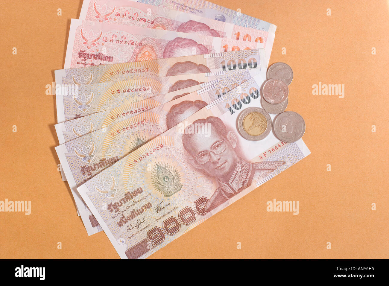 Asia, Thailand. Thai money Stock Photo - Alamy