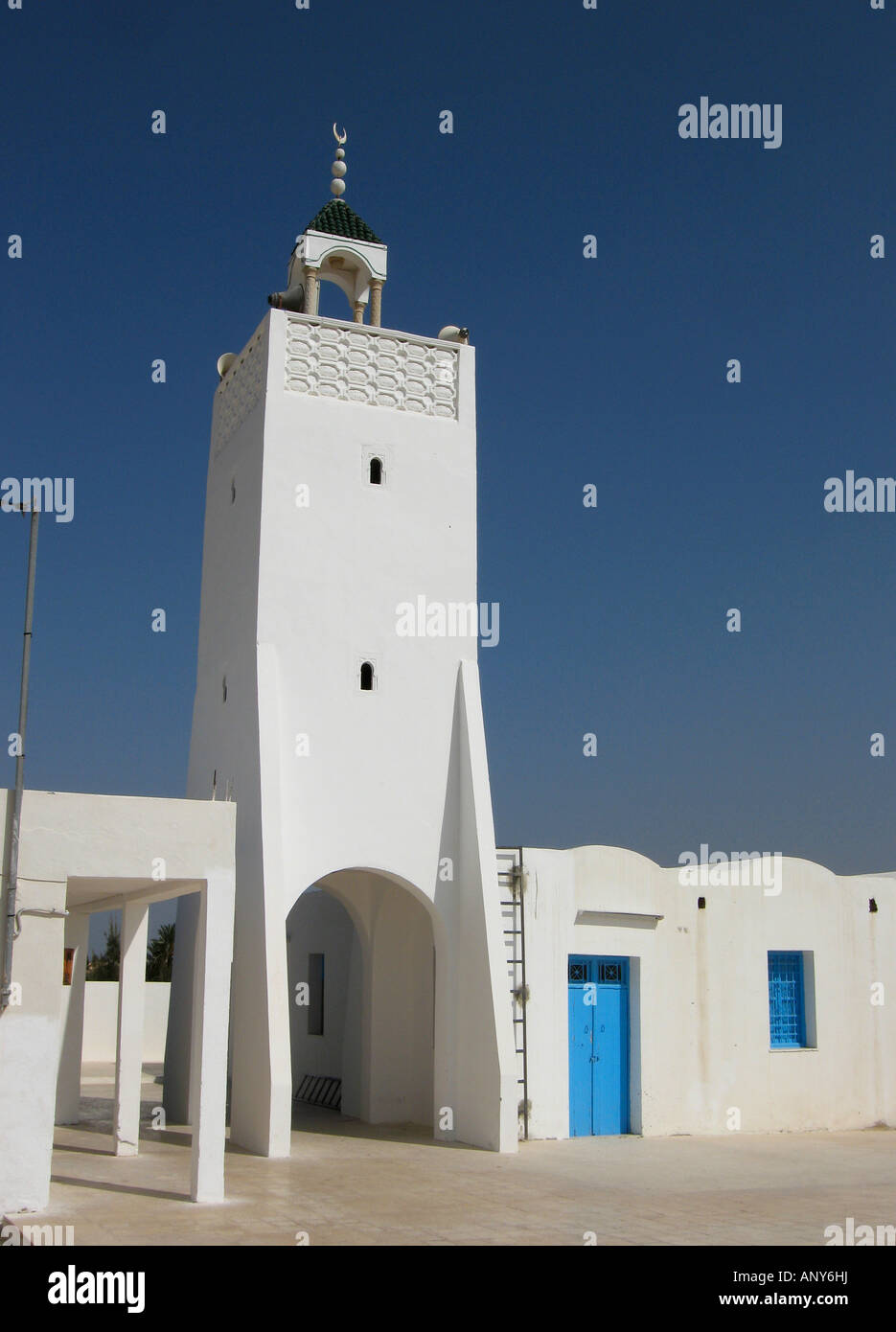 Tunisia Djerba Island Mosque Stock Photo - Alamy