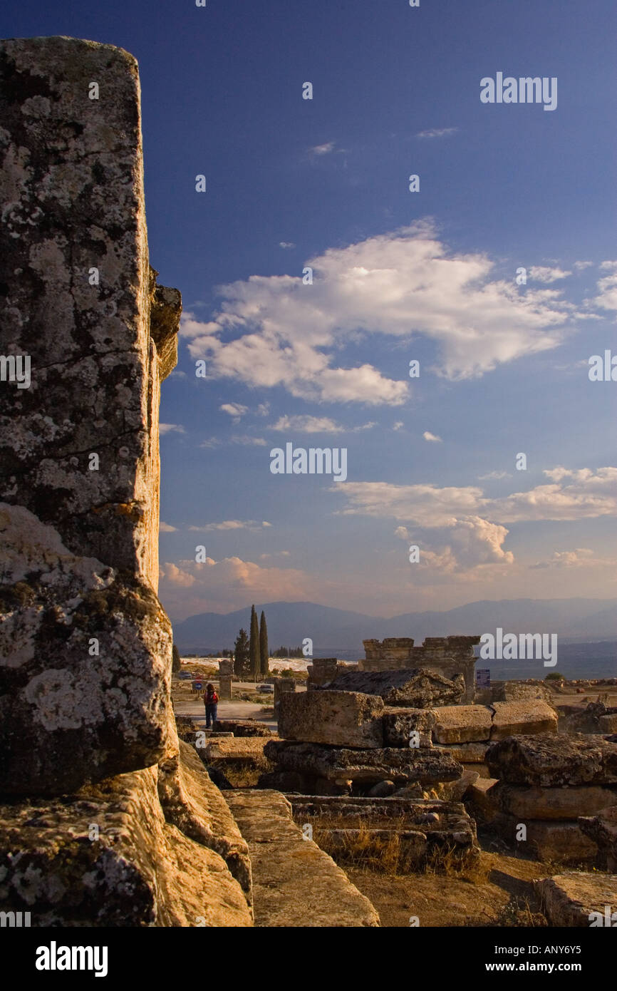 Turkey, Pumakale, Necropolis (graveyard Stock Photo - Alamy