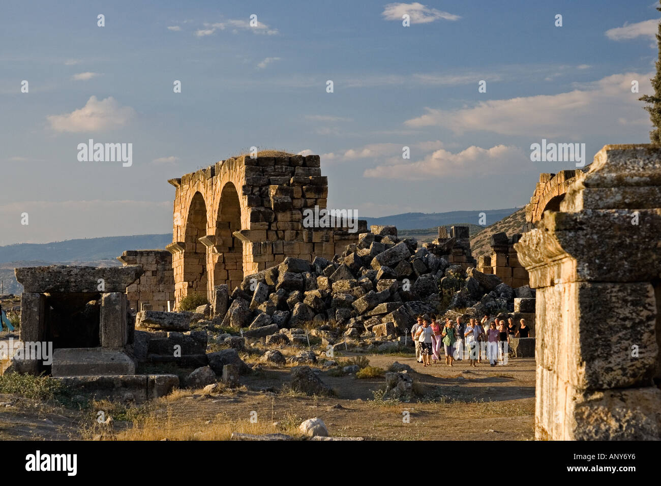 Turkey, Pumakale, Necropolis (graveyard Stock Photo - Alamy