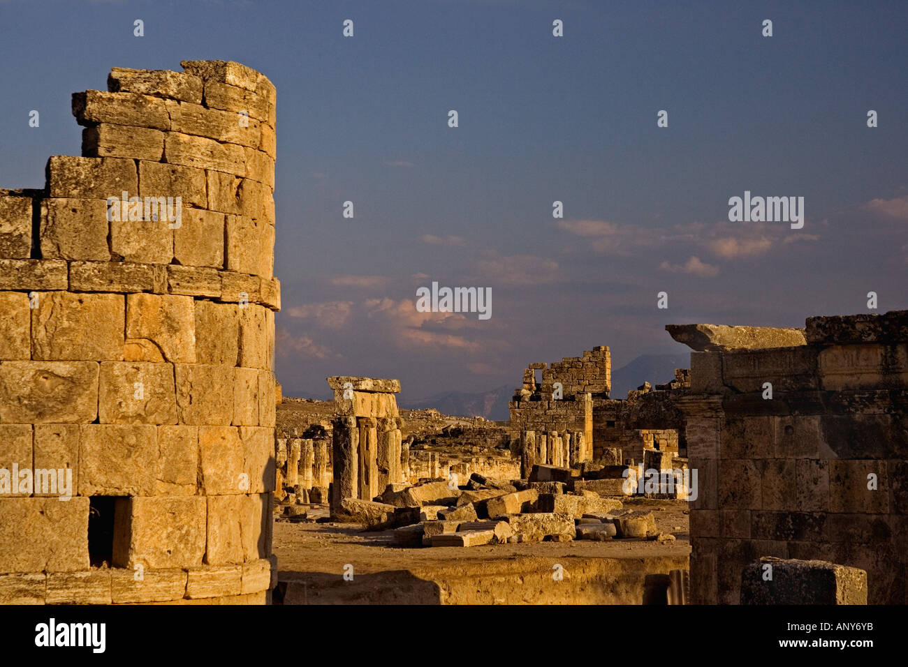 Turkey, Pumakale, Necropolis (graveyard Stock Photo - Alamy
