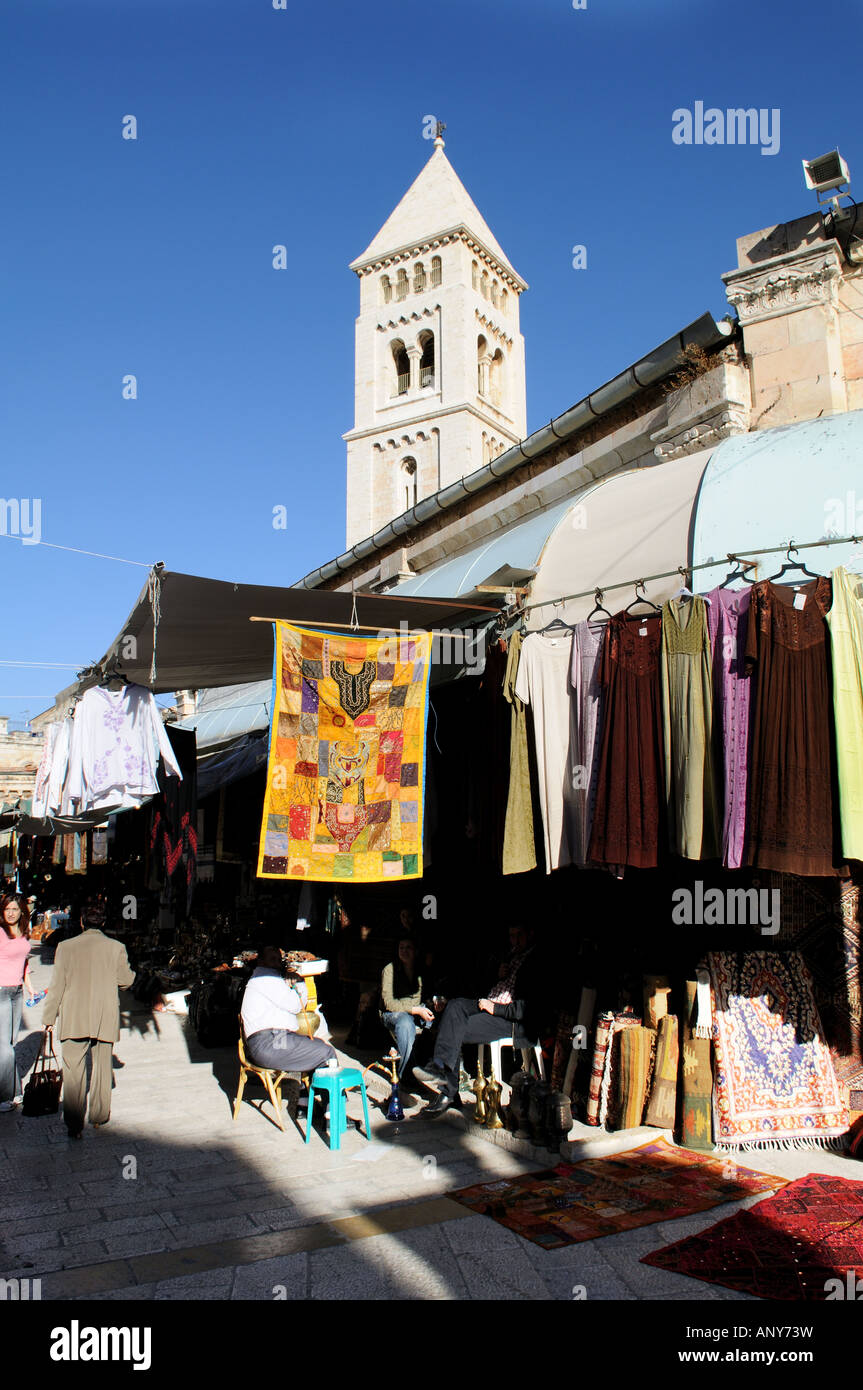 Markets in the old city of Jerusalem Stock Photo - Alamy